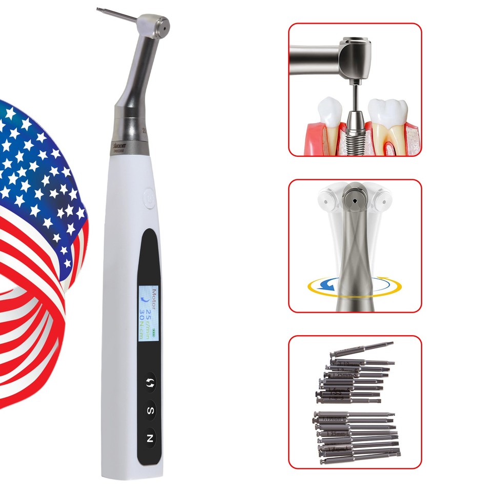 Dental electric wireless torque driver implant tool kit Small automatic ...