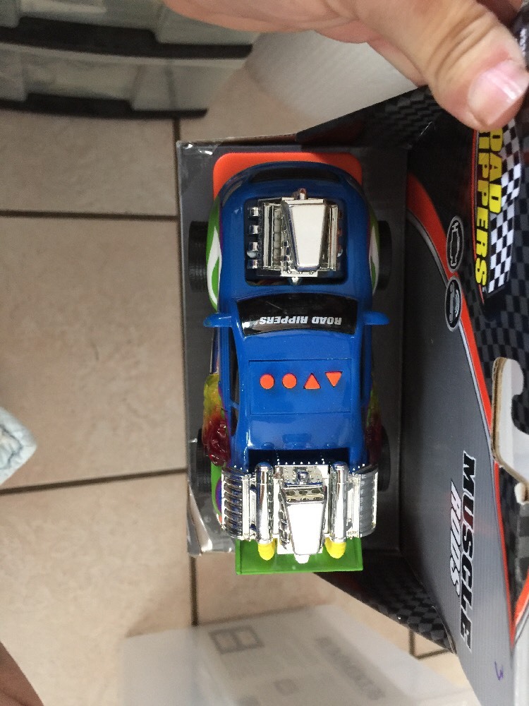 TOY STATE ROAD RIPPERS MUSCLE RODS "BLUE GREEN AND SILVER" 5" | eBay