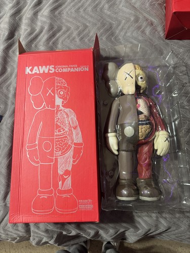 Kaws Companion Original Fake Flayed Open Dissected Open Edition - Red ...