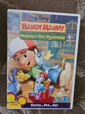 DISNEYS HANDY MANNY MANNY'S PET ROUNDUP DVD KIDS DISNEY 5 EPISODES | eBay