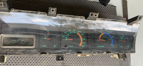 Nissan Bluebird 910 Series 2 Instrument Cluster with Econometer | eBay