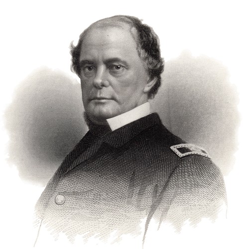 Civil War Commodore JOHN RODGERS 1867 engraving later Admiral A.H ...