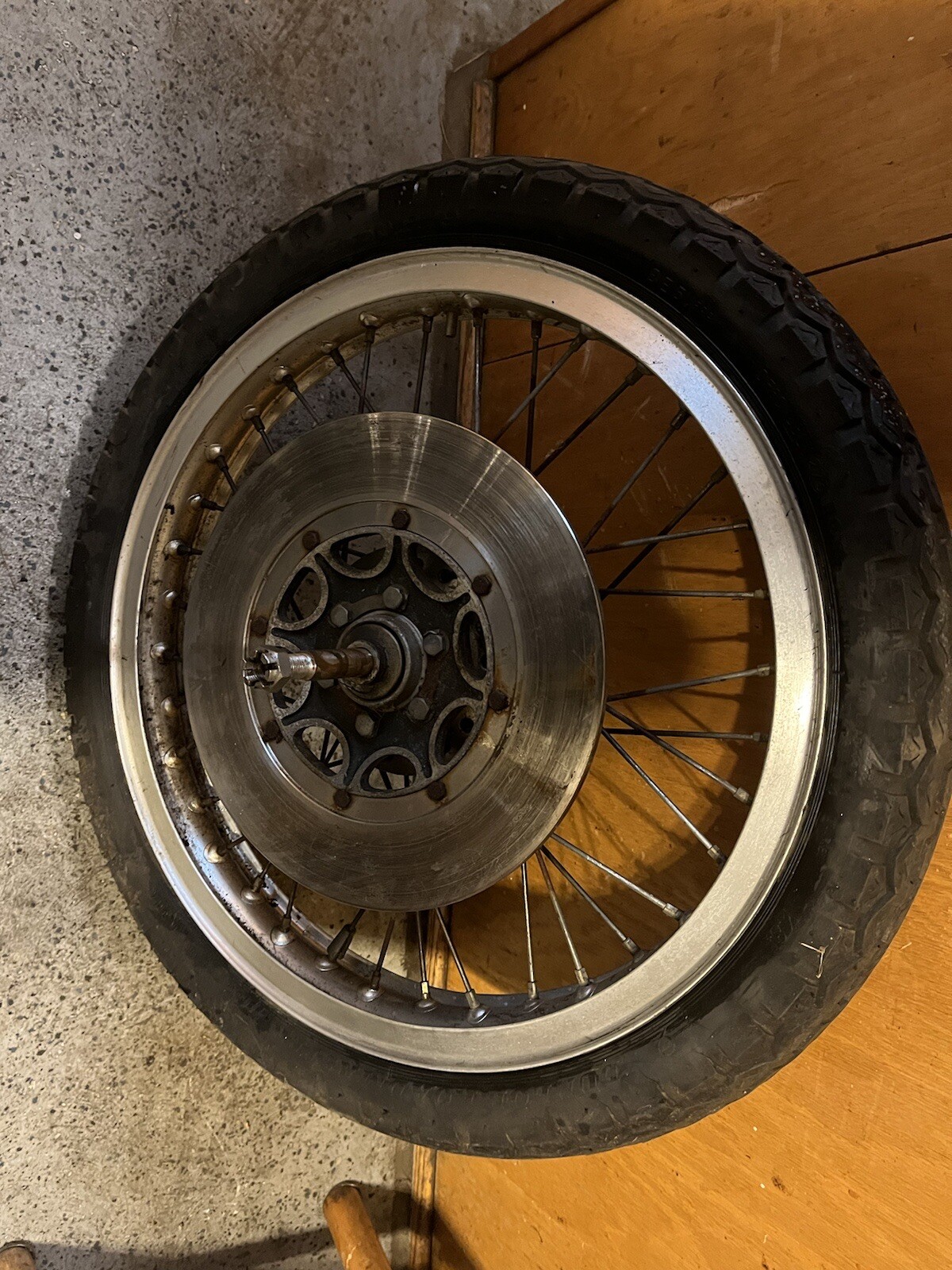 1973 1974 Yamaha Tx 750 Tx TX750 Front wheel | eBay