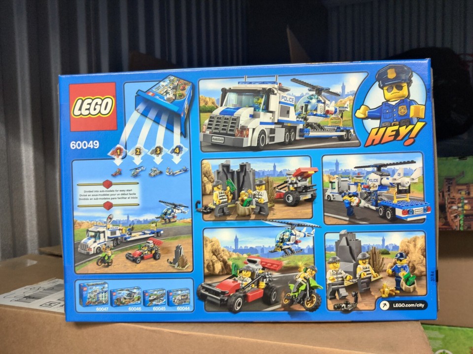 LEGO CITY: Helicopter Transporter (60049) 5702015115629| eBay