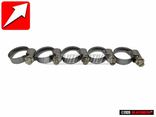 5x Original VW Hose Clamp Jubilee 12-22x9x0.4 - N 10258201 | eBay