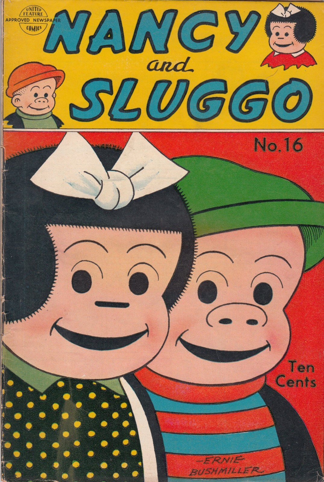 Nancy and Sluggo (1949 United Features) #16, Nancy and Sluggo #1, 1949 ...