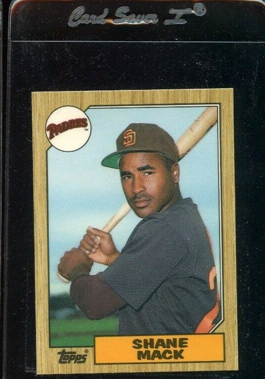 1987 TOPPS TRADED TIFFANY #69T SHANE MACK ROOKIE RC SAN DIEGO PADRES | eBay