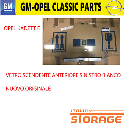 Opel Kadett E GSI 2.0 16V Front Left Glass White New Original 163020 | eBay