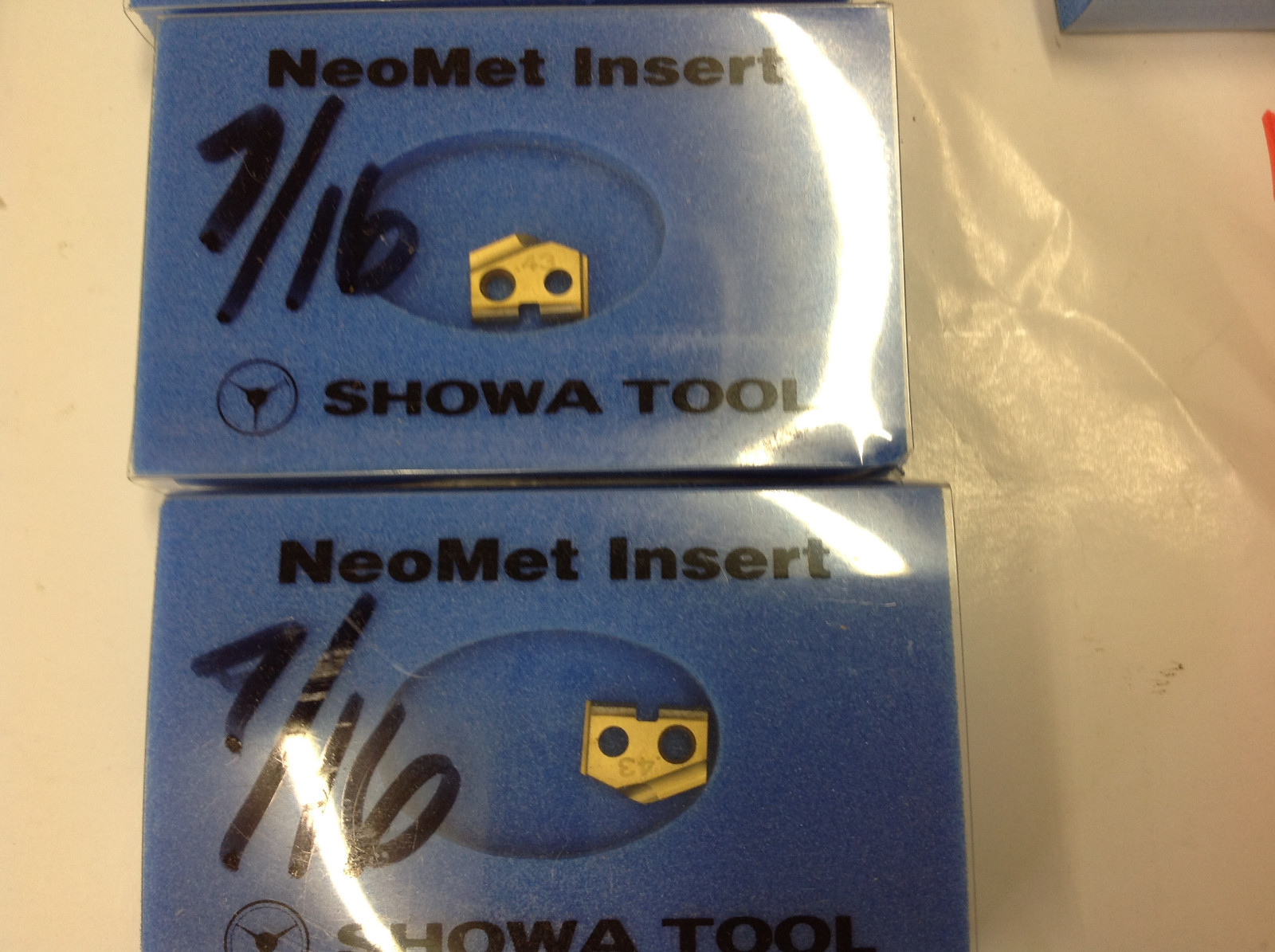 2-Piece Showa 7/16" Neomet Insert Cutter. NEW IN BOX w3shelf in bag | eBay