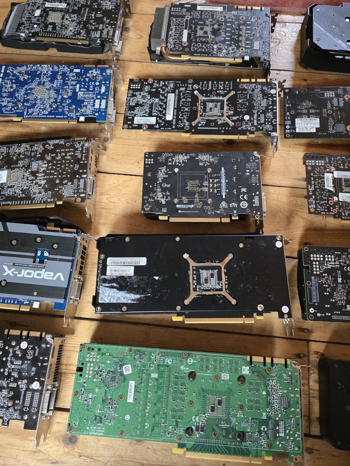 Job Lot Graphics Cards GPU Spares Or Repair Nvidia Amd | eBay UK