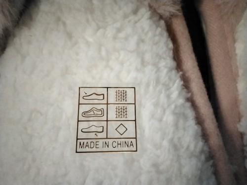 Womens Slippers Size 11/12 (44-45) Pink Slip On Style Two Pairs One New ...