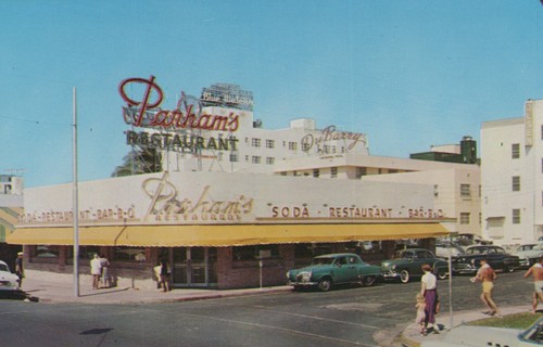 Parham's Restaurant Miami Beach Florida Diner Cars Chrome Vintage ...