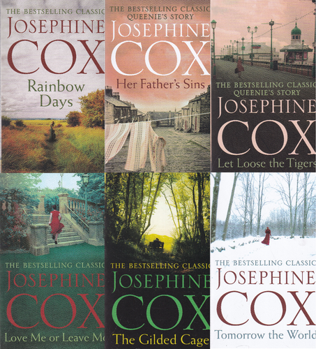 JOSEPHINE COX BOOKS X 6 PAPERPACK INCLUDES TOMORROW THE WORLD. GILDED ...