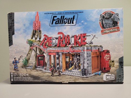 MEGA Fallout Red Rocket Truck Shop 824 Piece Collectible Set ...