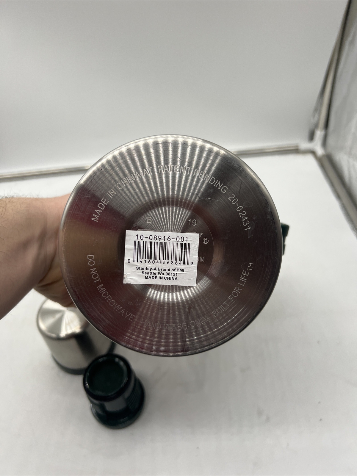 Classic Stanley Thermos 2 Quart Stainless Steel Green Tea Coffee Vacuum ...