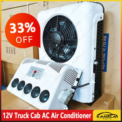 12V 12000BTU Air Conditioner Mini Split A/C For Semi Trucks Bus RV ...