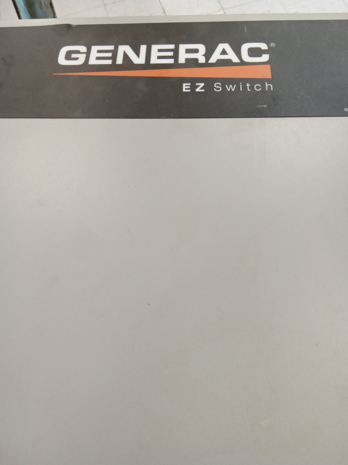 Generac automatic EZ transfer switch 100A , 240VA, 0H6381 Rev A, MISS ...