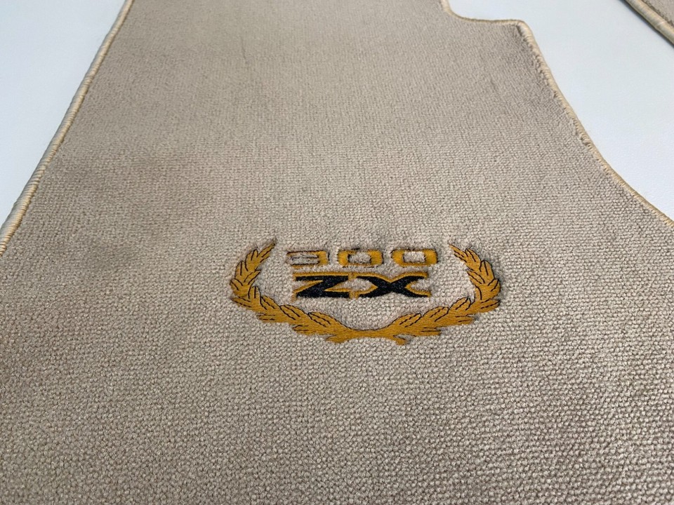 Fit For Nissan 300 ZX Z31 3.0 Twin Turbo Floor Mats Carpet Beige 2 Pcs ...