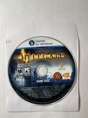 Hellgate: London (Game Disc Only) (PC, 2007) Disc Only- No Tracking ...
