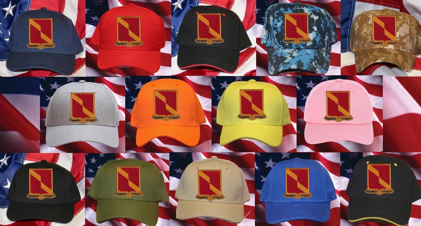 27TH FIELD ARTILLERY HAT PATCH CAP US ARMY VETERAN CONJUNCTI STAMUS WOW ...