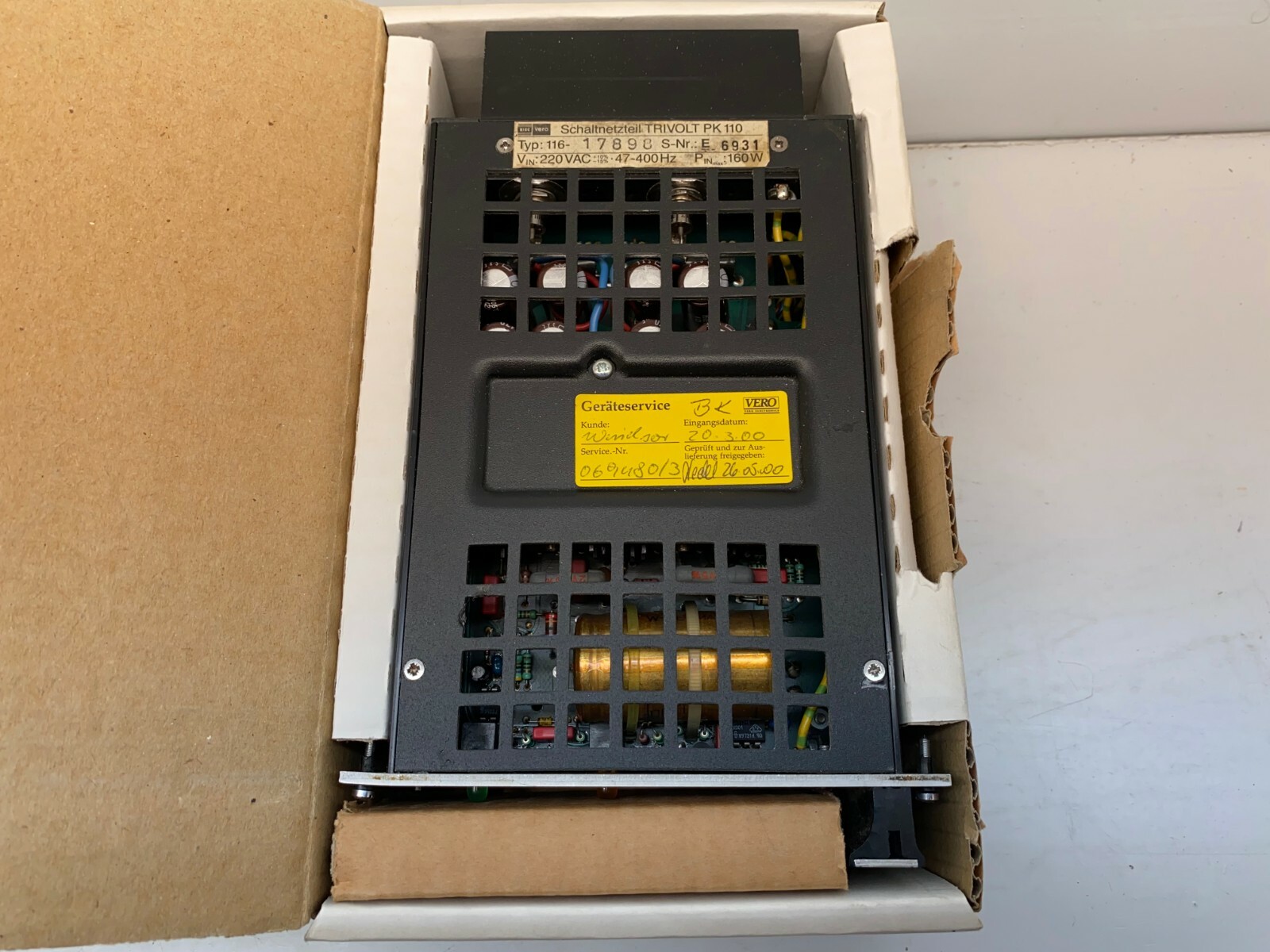 Vero Electronics Trivolt PK 110 116-17898 160W 220 V AC | eBay.de