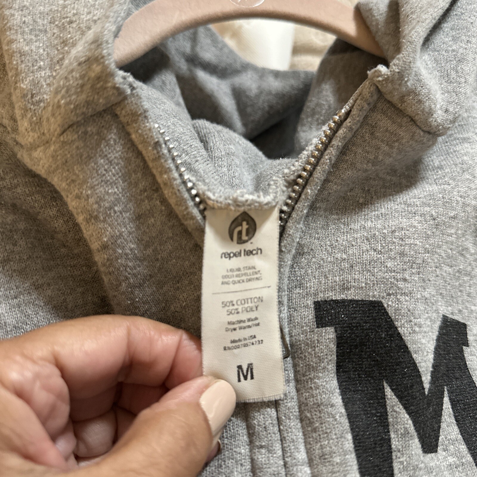 USMC Marine Corps Repel Tech Full Zip Hoodie zipper P… - Gem