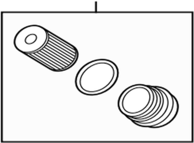 263203CKB0 Hyundai Service kitoil filter2 263203CKB0, New Genuine OEM ...