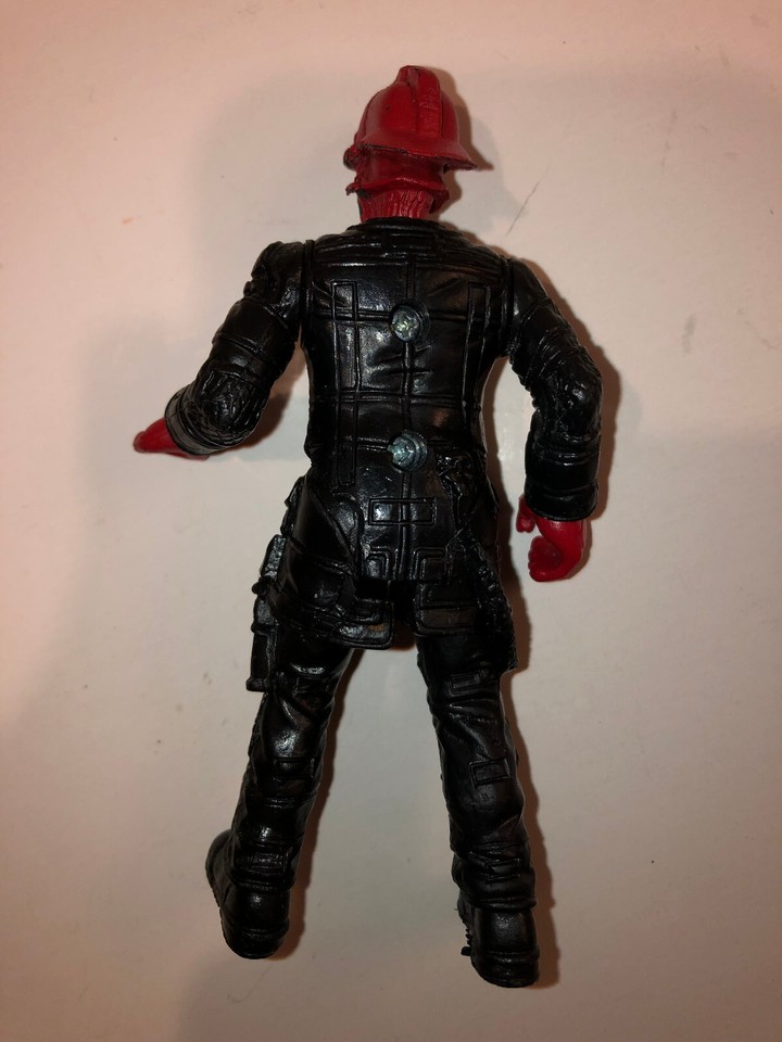 CHAP MEI FIREFIGHTER 4” ACTION FIGURE PLASTIC TOY MAN FIGURE | eBay