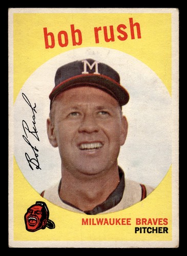 1959 Topps Bob Rush #396 | eBay