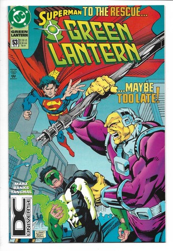 Green Lantern #'s 53, 54 & 55 / DCU Universe UPC Logo Variants / 1994 ...