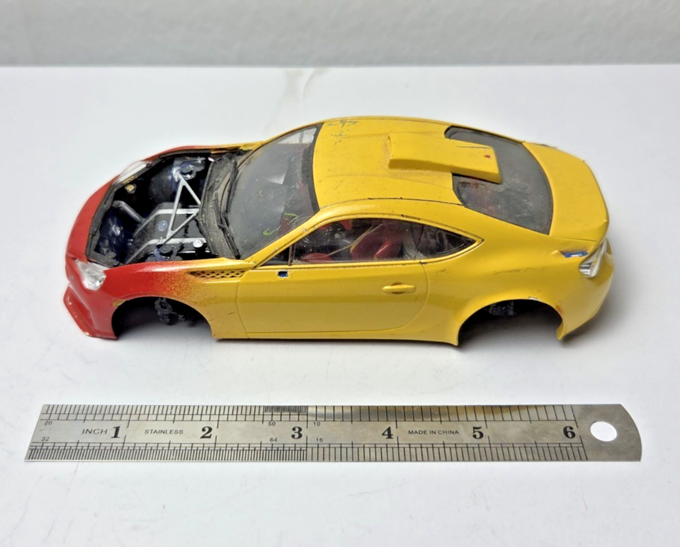 Built & Painted Tamiya 1/24 Subaru BRZ Rear Engine Conversion | eBay