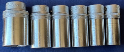 Snap On Tools 3/4” Drive Deep Well Socket Set, LS-482, 402, 342, 362 ...