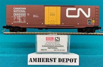 38310 Micro Trains Canadian National Box Car N Scale CN New | eBay
