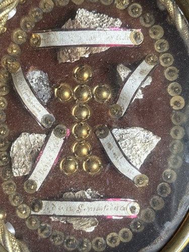 Relic - Reliquary - Frame XIX ° # Century - Liturgy - Art Sacred | eBay