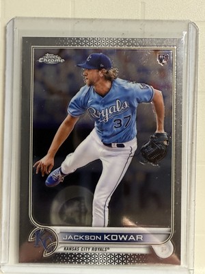 2022 Topps Chrome #188 Jackson Kowar RC Rookie Kansas City Royals ...