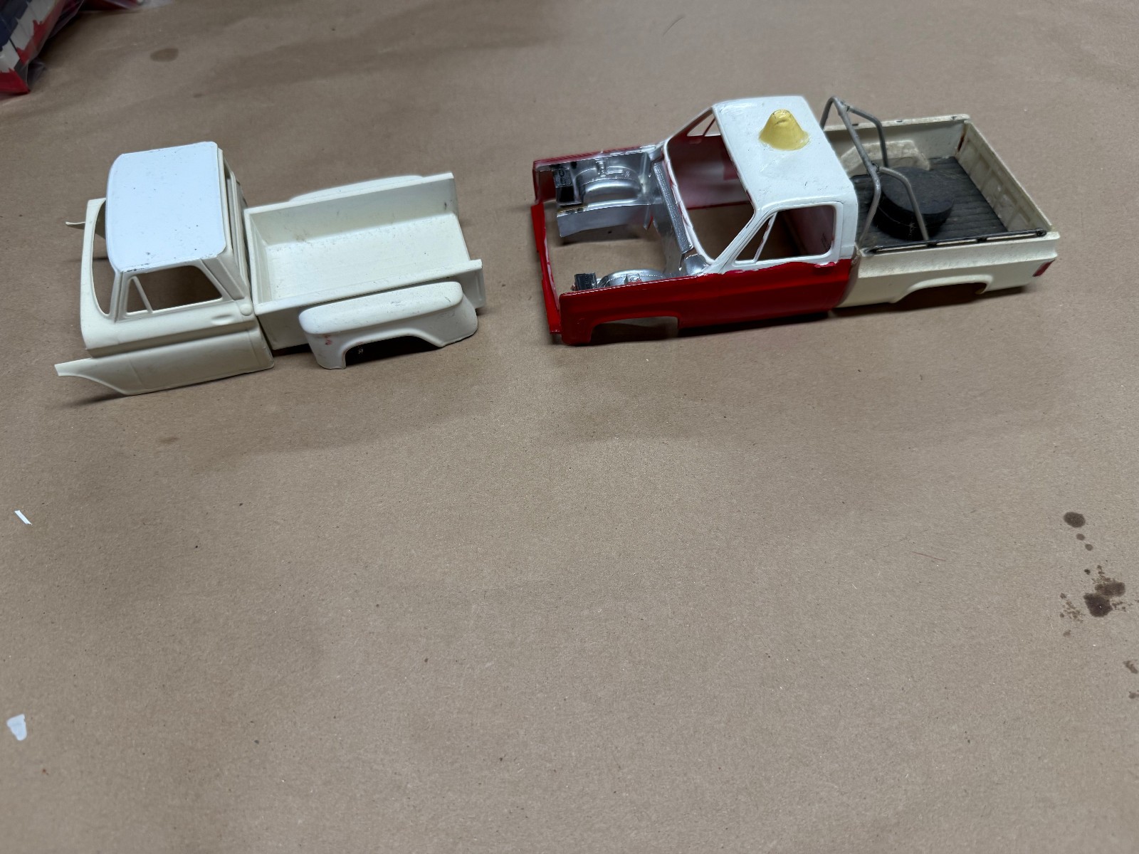 WOW 1970's Square Body Cab Short Bed 1960's C10 Pickup Truck 1/25 Scale Parts | eBay