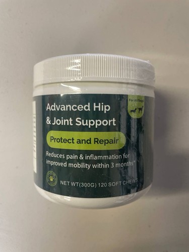 Dog Hip & Joint Supplement Chews Glucosamine Chondroitin MSM 60ct Pork ...