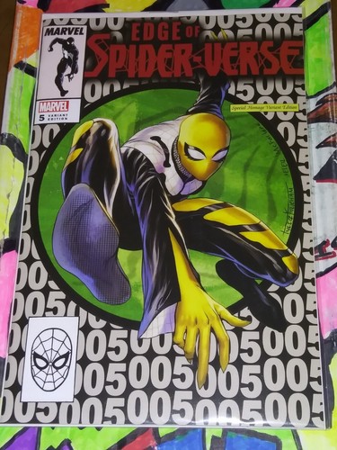 EDGE OF SPIDER-VERSE 5 KIRKHAM NYCC VARIANT NM 2022 AMAZING SPIDERMAN ...