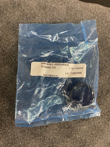 NEW, Amphenol, 10-580902-183, DUST CAP, SHELL SIZE 18 | eBay