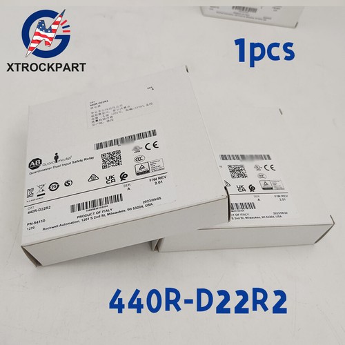 AB 440R-D22R2 SerA Guardmaster Dual Input DI Safety Relay GSR 440RD22R2 ...