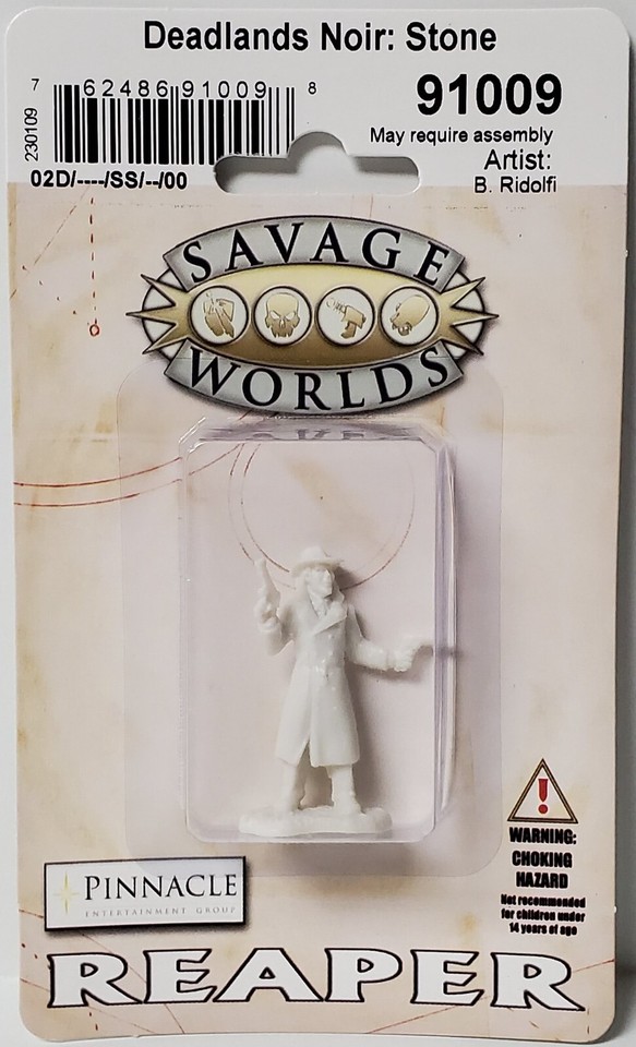 DEADLANDS NOIR: STONE Savage Worlds Reaper Miniatures REM91009 | eBay