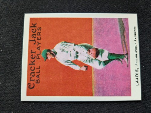1915 Cracker Jack Reprint Baseball Card # 66 Nap Lajoie - Philadelphia ...