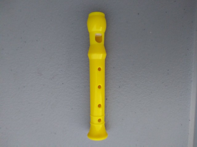 Flute instrument yellow toy | eBay