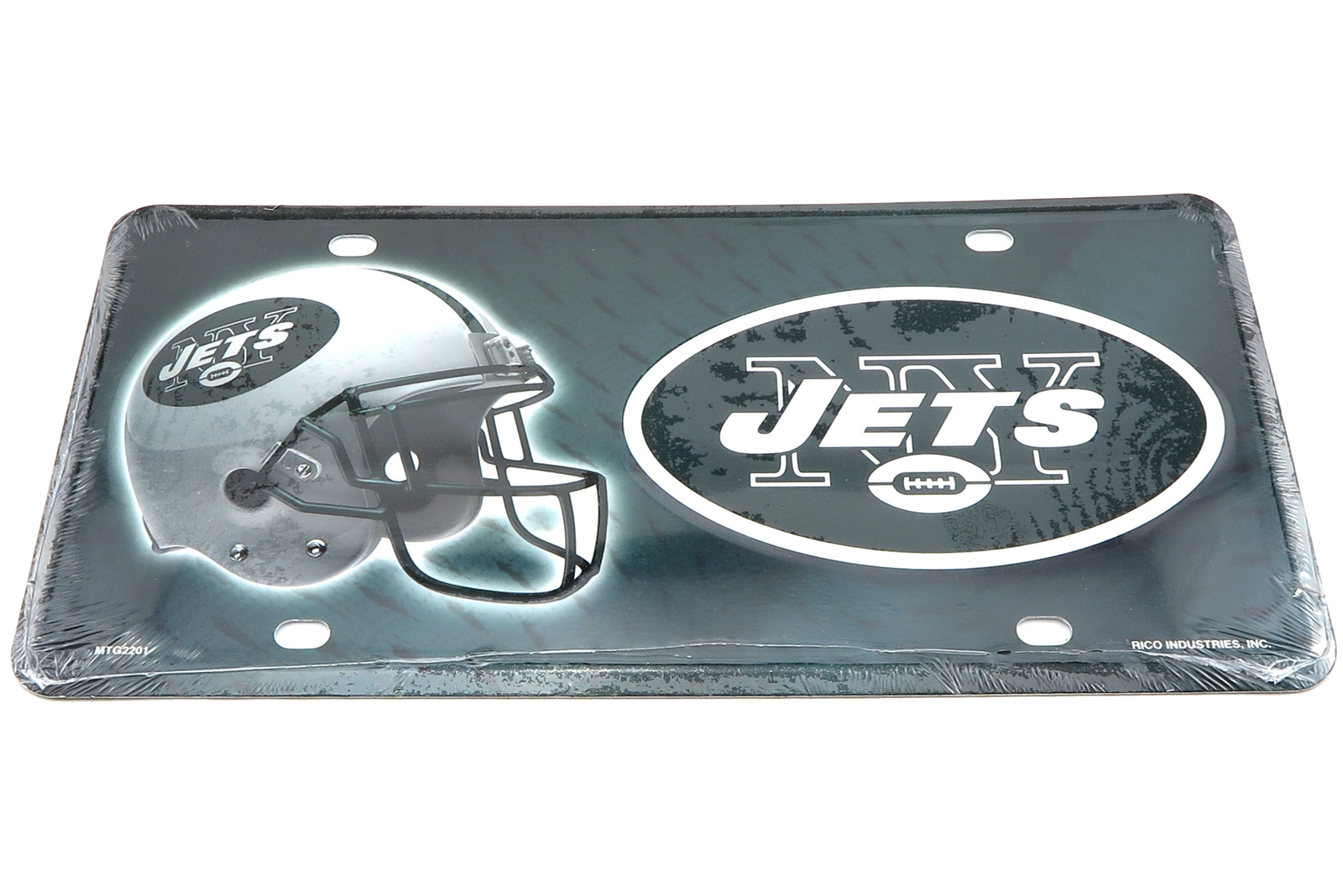 New York NY Jets NFL Football Aluminum Metal License Plate Sign Tag ...