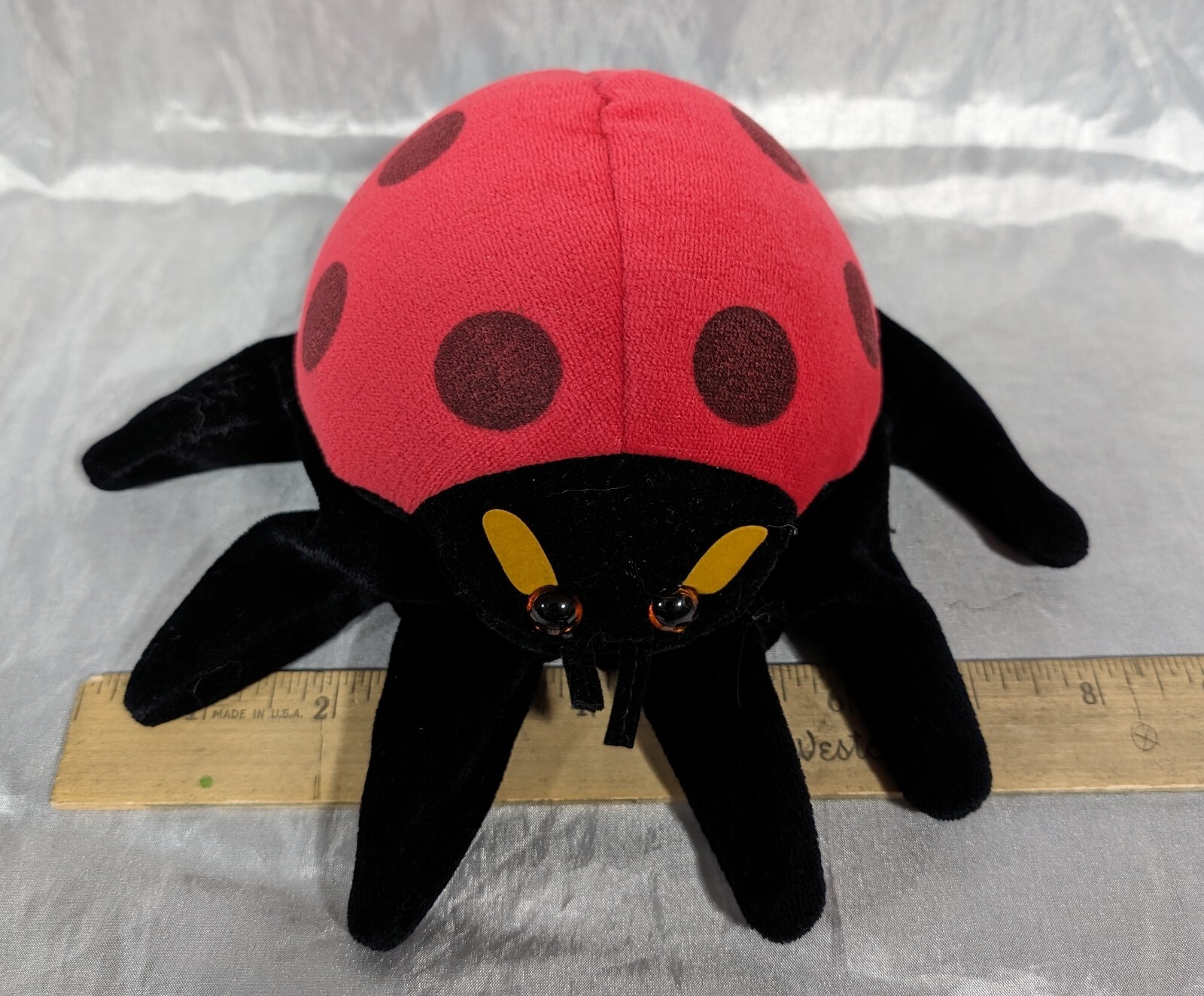 Folkmanis Folktails Ladybug finger puppet storytelling pretend play | eBay