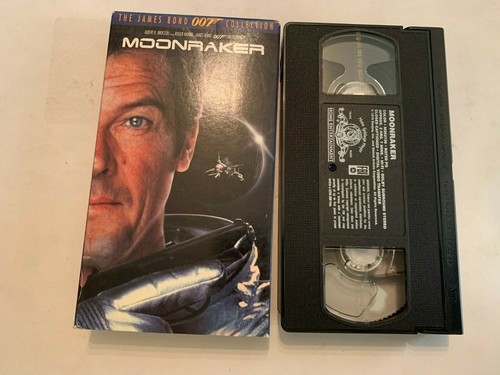 1979 James Bond 007 Moonraker VHS Video Tape Roger Moore | eBay