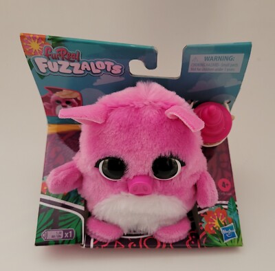 FurReal Fuzzalot Pig Interactive Animatronic Color-Change Light & Noise ...