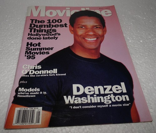 May 1995 Movieline magazine, featuring Denzel Washington on the cover ...