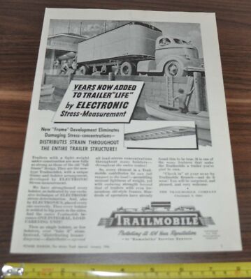 1946 Trailmobile Trailer Truck Ad | eBay