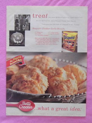 1999 Magazine Advertisement Page Featuring Betty Crocker Bisquick ...